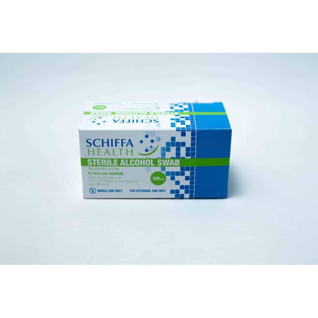 Sterile Alcohol Wipes/Swabs/Pads (Box Of 100) - Buy Now | Rootlab